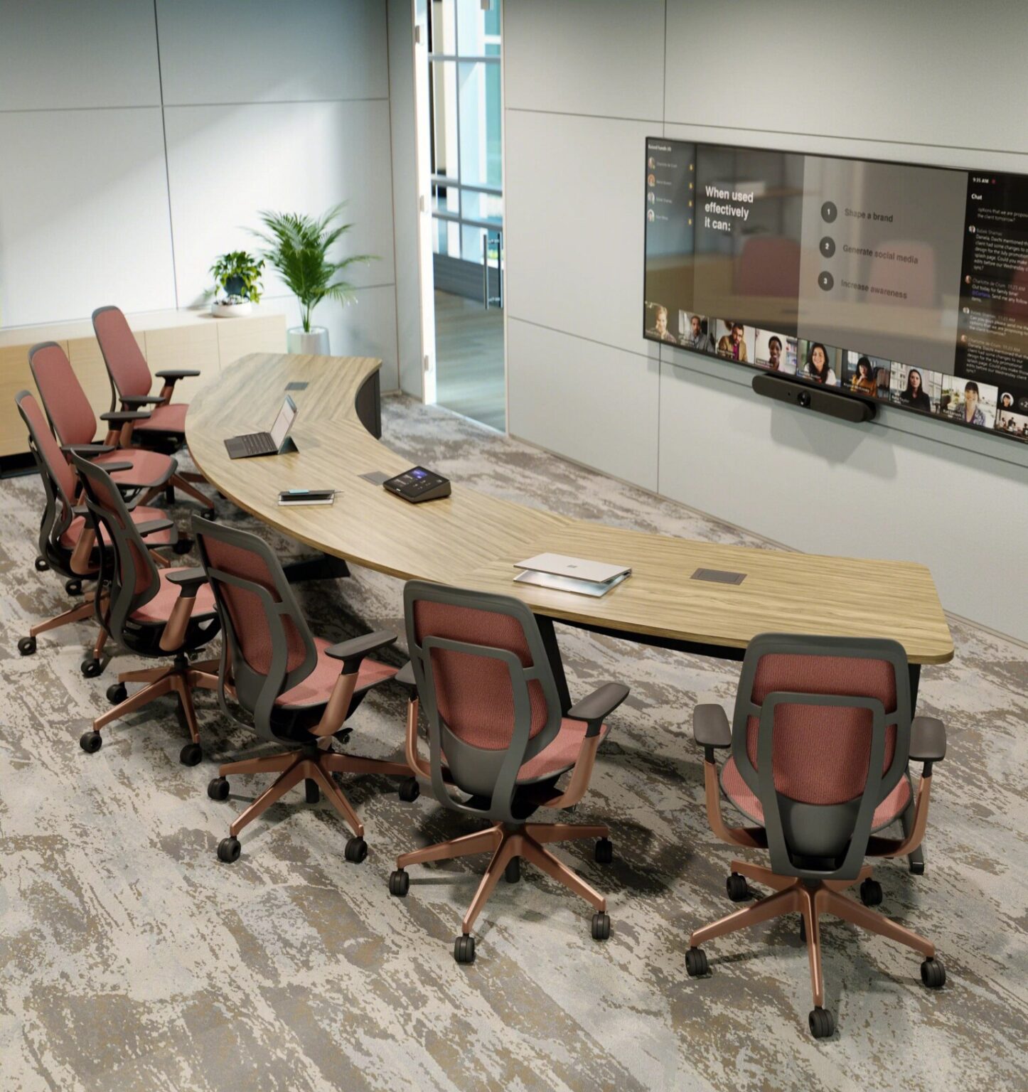 Ocular Table by Steelcase - Waldner’s Business Environments